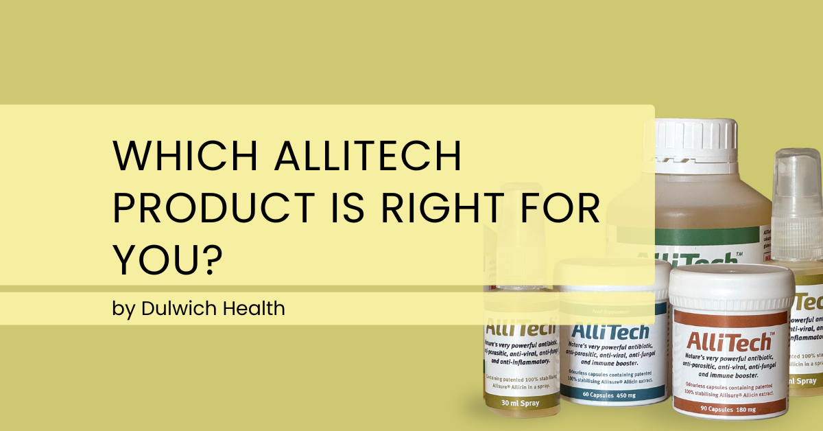 Which AlliTech Product Is Right for You? – Dulwich Health